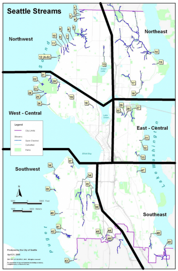 Seattle Stream Names – Pt. 1 – GeologyWriter.com